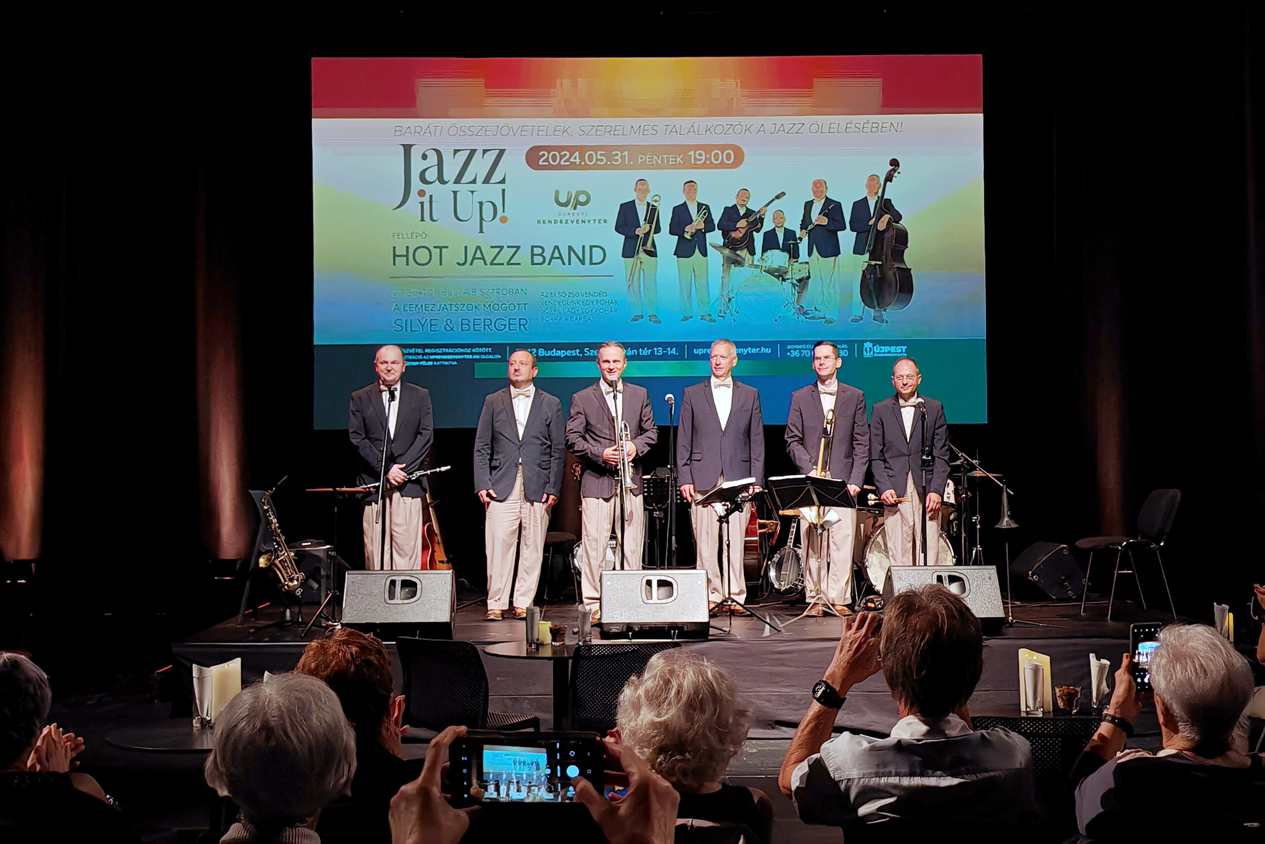 Békebeli slágerek a Hot Jazz Banddel Újpesten – Újpest Media